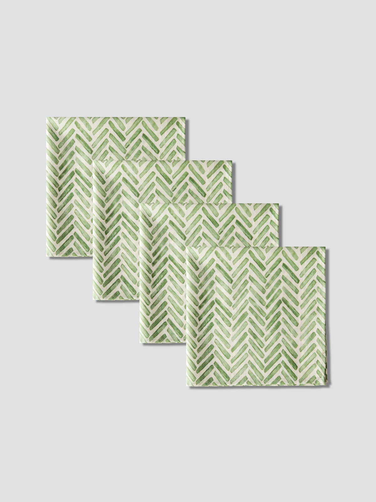 Chevron Joy Napkin (Jade) - Set of 4